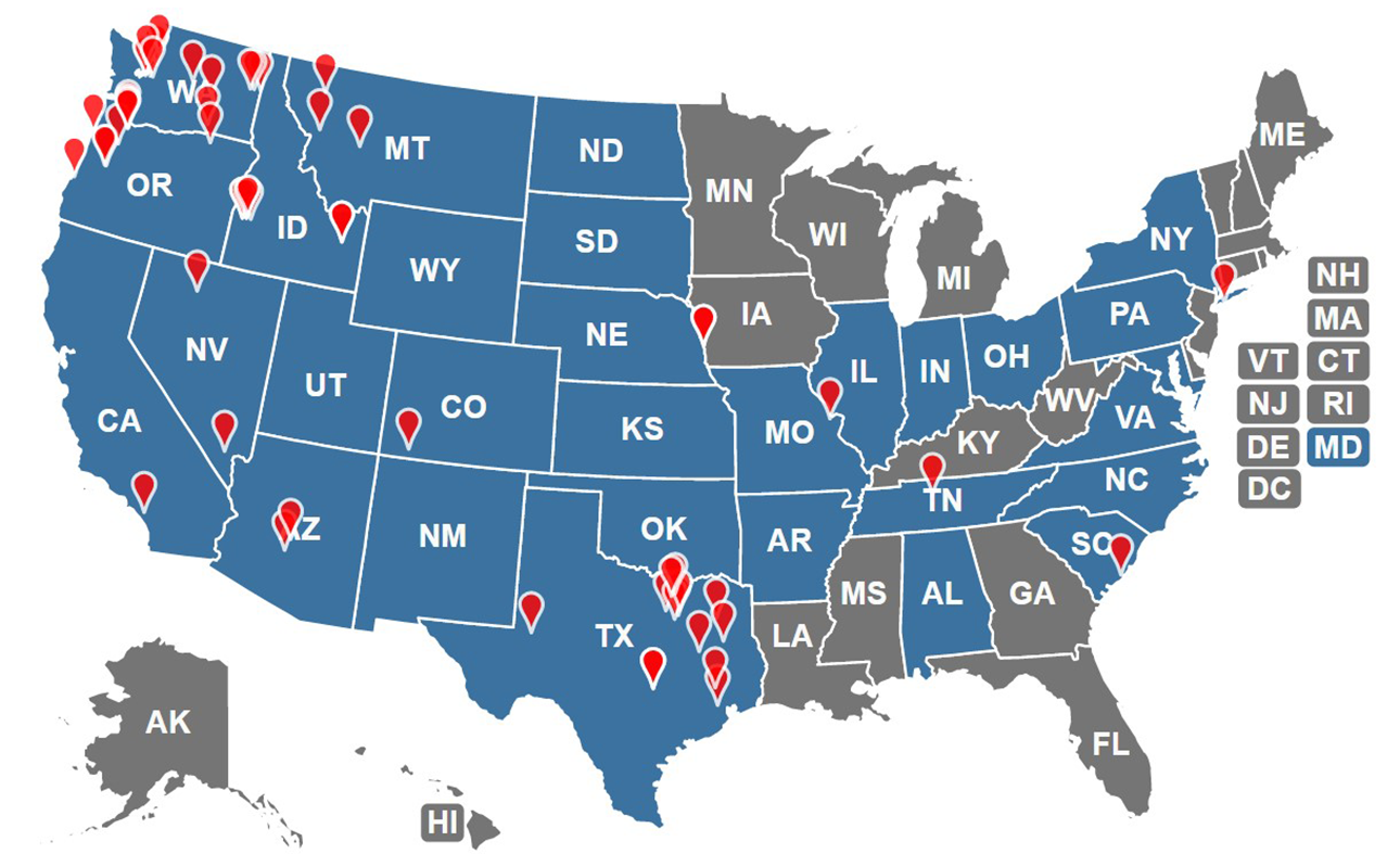 Loactions | Chambers Bay Insurance Group